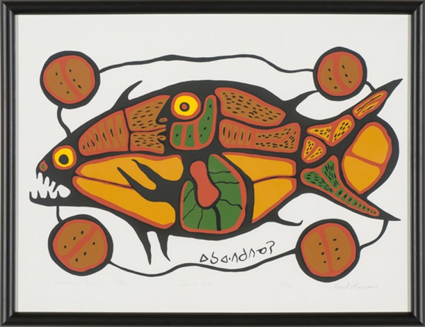 Sacred Fish by Norval Morrisseau on artnet