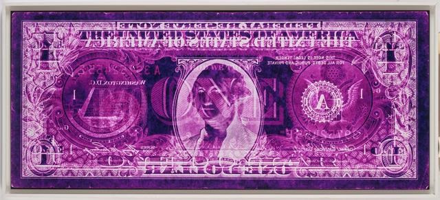 Negative Currency One Dollar Bill Used as Negative New York 1990 - 2008 ...