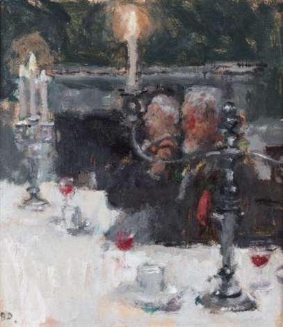 R.A. Dinner Mr. Fitton Mr. Sanders by Bernard Dunstan on artnet