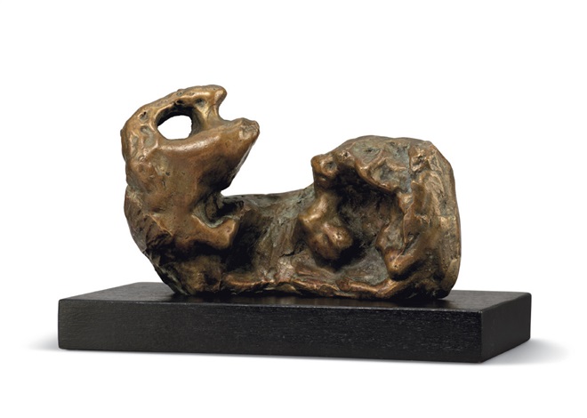 Reclining Figure Bunched No. 2 by Henry Moore on artnet