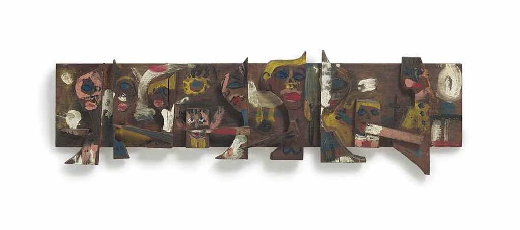 Untitled Row of People by Marisol Escobar on artnet