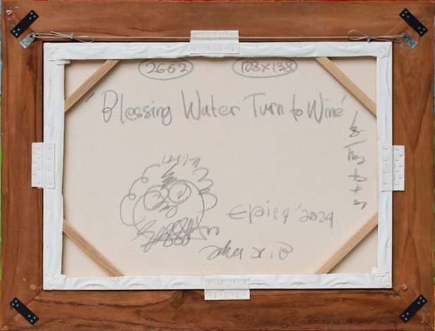 Blessing Water Turn to Wine by Erica Hestu Wahyuni on artnet