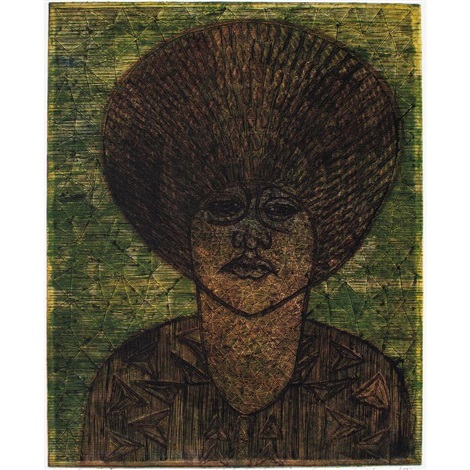 New faces, Series IX 2 by Leon Hicks on artnet