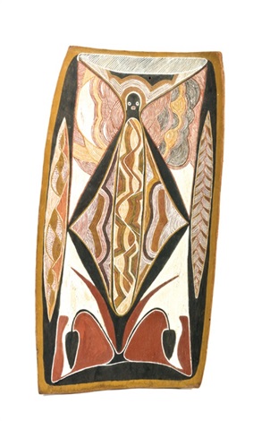 Bark painting, port Keats by Charlie Mardigan on artnet