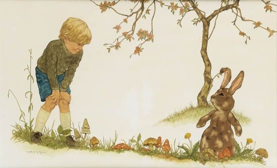 The Boy and the Velveteen Rabbit by Michael Hague on artnet