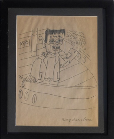 Frankenstein on a Boat by Henry Lee Lucas on artnet