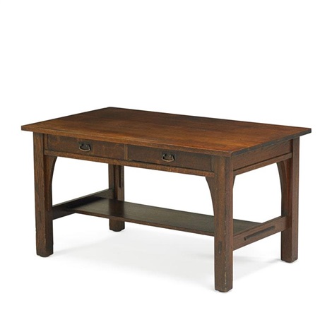 Library table by Gustav Stickley on artnet