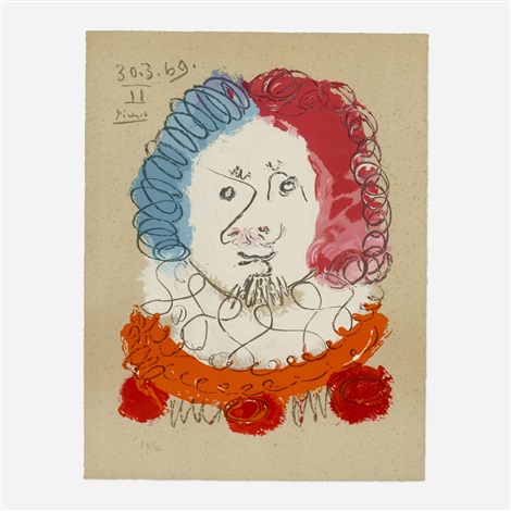 Portrait imaginaire by Pablo Picasso on artnet