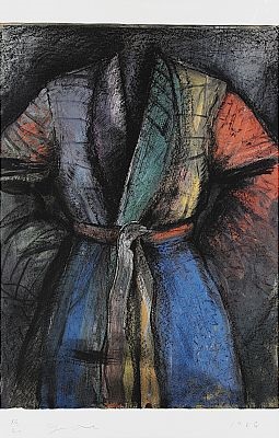 Multi-colored robe by Jim Dine on artnet