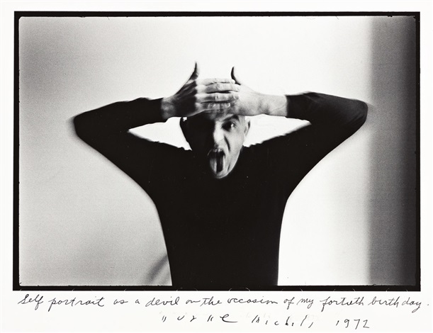 Self-Portrait as a Devil on the Occasion of my Fortieth Birthday by ...