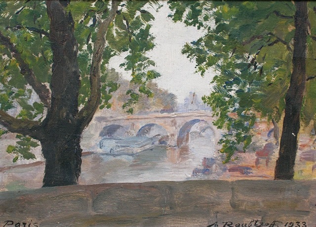 Pont de Paris by Alexandre Roubtzoff on artnet