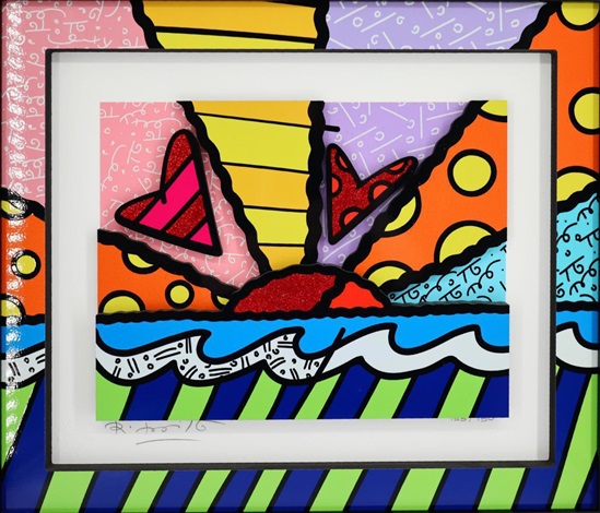 Heart Sunrise, Limited Edition, 2020 by Romero Britto on artnet