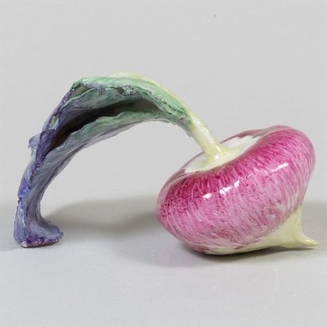 Lady Anne Gordon Porcelain Model of a Radish by Anne Gordon on artnet