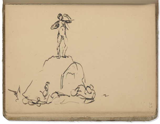 Original sketchbook by Edvard Munch on artnet