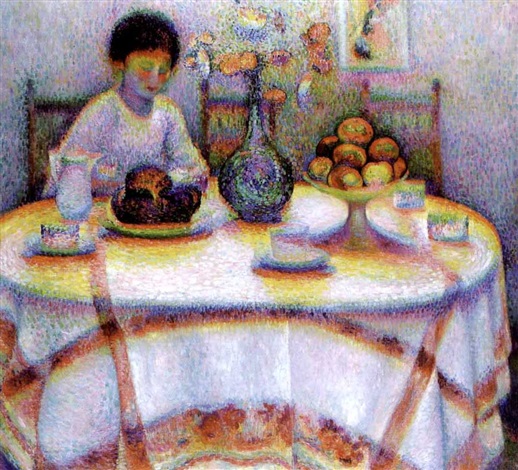 Le petit déjeuner by Georges Dorignac on artnet