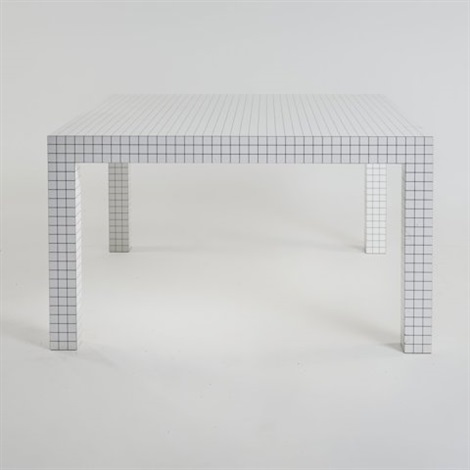 Quaderna table by Superstudio on artnet