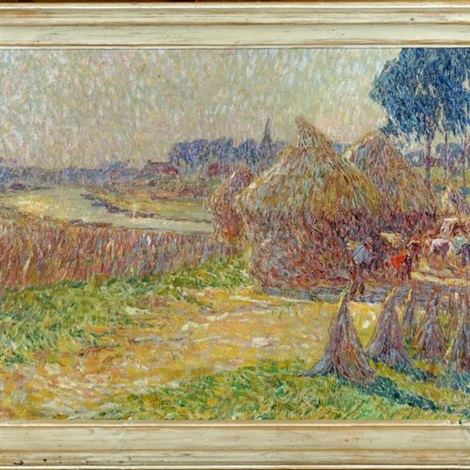 Het Rooten van tvlas - Waregem by Modest Huys on artnet