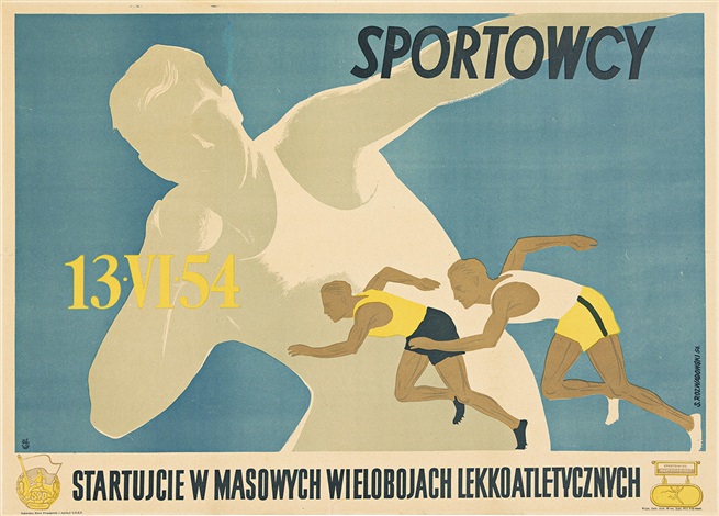 SPORTOWCY by Stanislaw Rozwadowski on artnet