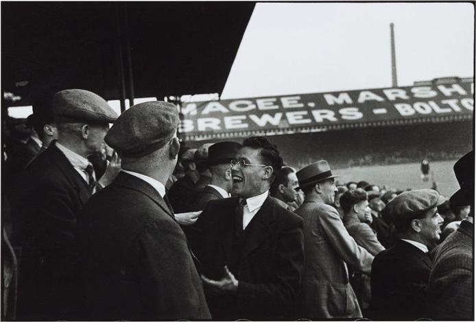 Football Crowd Bolton Lancs for Mass Observation by John Humphrey ...
