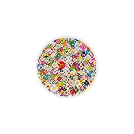 Superflat, first love, flower by Takashi Murakami on artnet