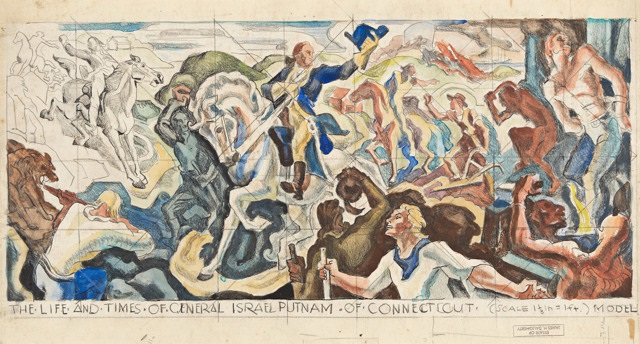 Study for The Life and Times of General Israel Putnam of Connecticut ...