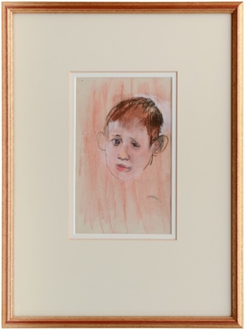 Study of a Boy by Joan Kathleen Harding Eardley on artnet