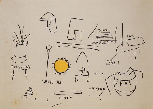 Untitled History of black people by Jean-Michel Basquiat on artnet