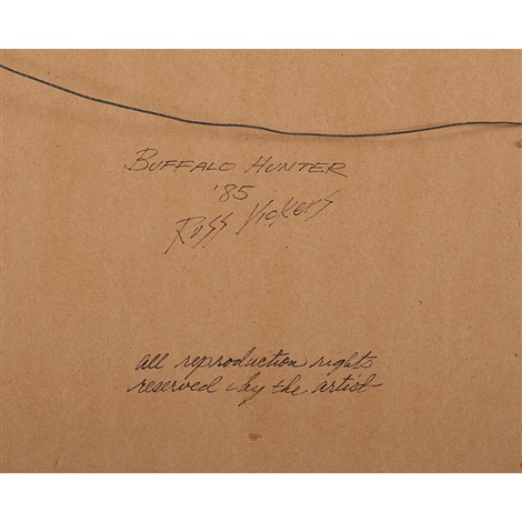 Buffalo Hunter by Russ Vickers on artnet