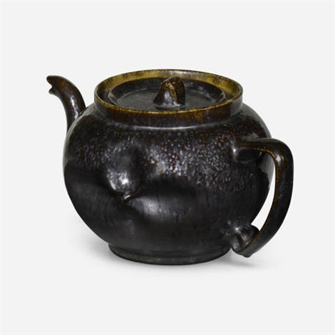 Teapot by George Edgar Ohr on artnet