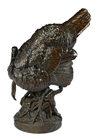 Wild turkey by Walter Matia on artnet