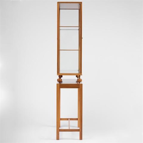 a walnut showcase cabinet model B 2077 by Josef Frank on artnet