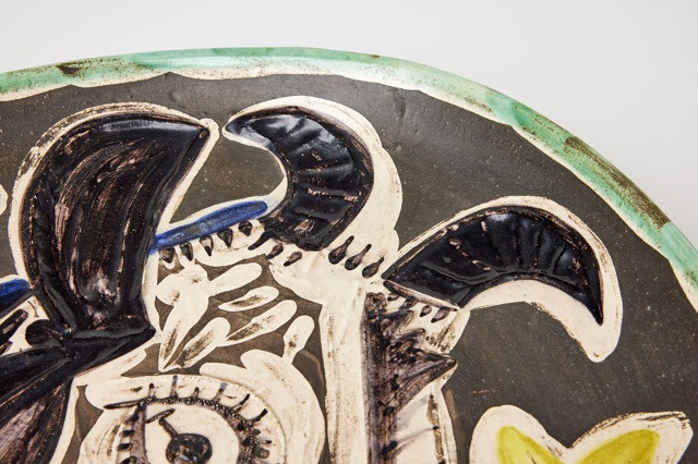Goats head in profile runt fat by Pablo Picasso on artnet