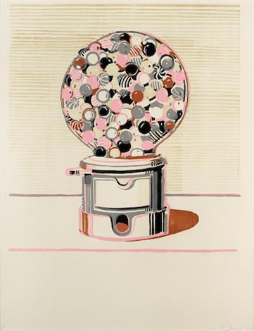 Gumball Machine by Wayne Thiebaud on artnet