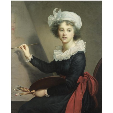 Portrait of the artist by Elisabeth Louise Vigée Le Brun on artnet