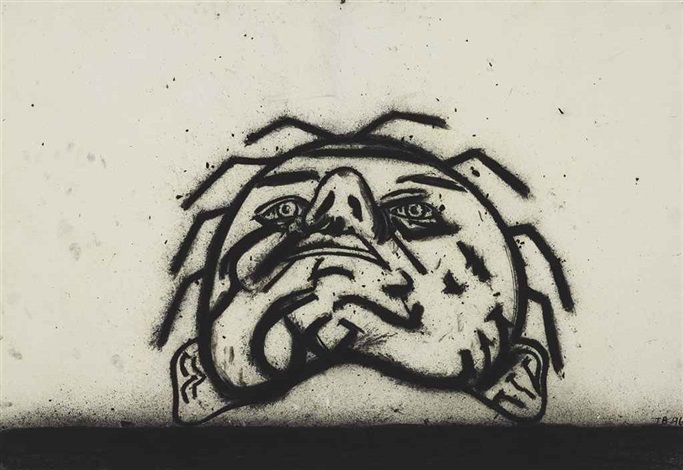 Head Horizon by Tony Bevan on artnet