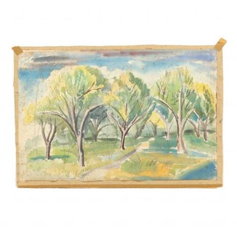 Harbor Scene double-sided by Claude Howell on artnet