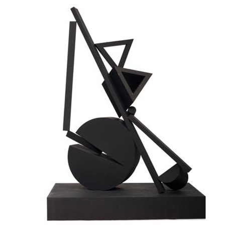 Balanced-Unbalanced Three Triangles Phase 1 by Fletcher Benton on artnet