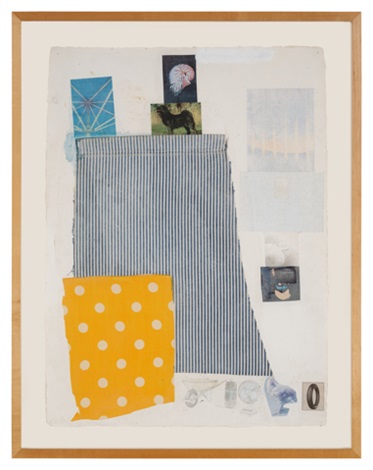 Combine Drawing by Robert Rauschenberg on artnet