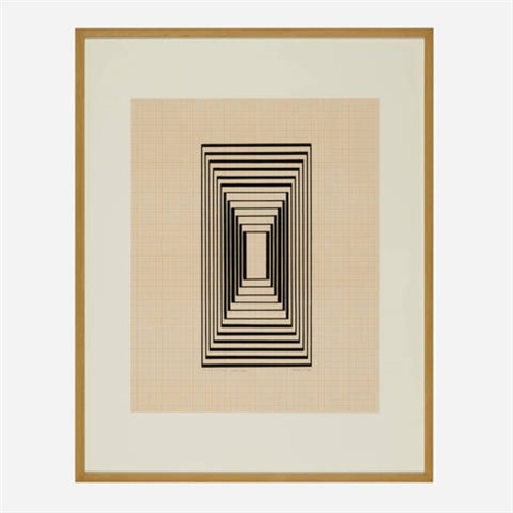 Introitus from the Graphic Tectonics series by Josef Albers on artnet