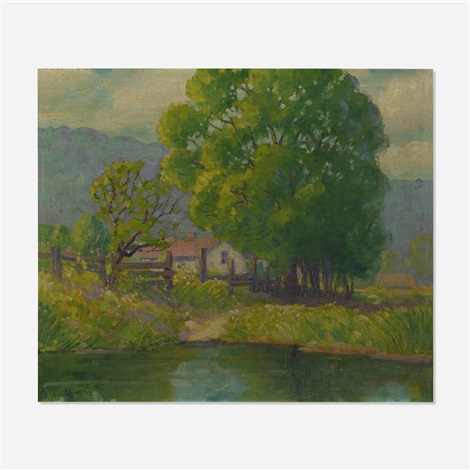 Stream Encampment by Frank B. Nuderscher on artnet
