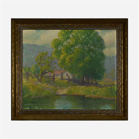 Stream Encampment by Frank B. Nuderscher on artnet