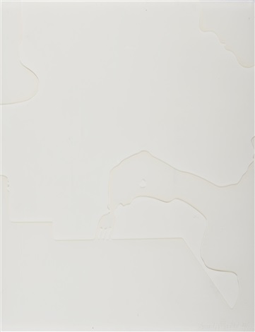 UNTITLED DETAIL OF THE PROJECTED SHADOWS OF LOURDES CASTRO AND RENÉ ...