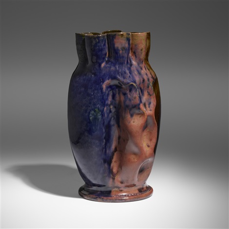 Exceptional vase by George Edgar Ohr on artnet