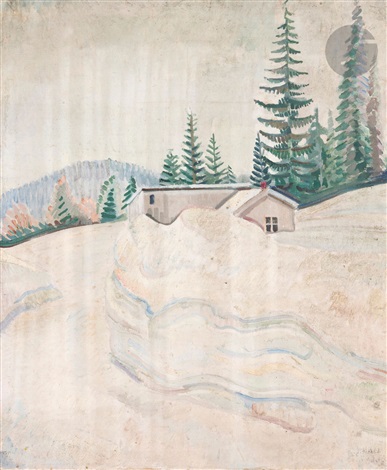 Paysage de neige by Joseph Hecht on artnet