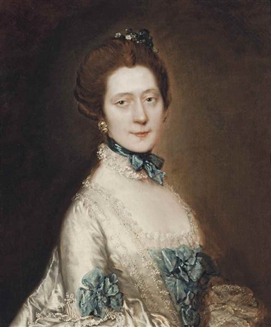 Portrait of Lady Anne Furye, née Greenly b. 1738, half-length, in a ...