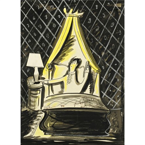 In the middle of the night, Miss Clavel turned on the light and said ...