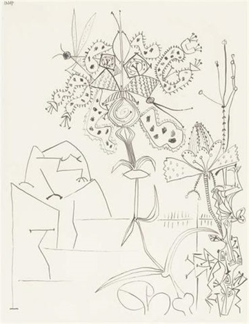 Tropical plants by Pablo Picasso on artnet