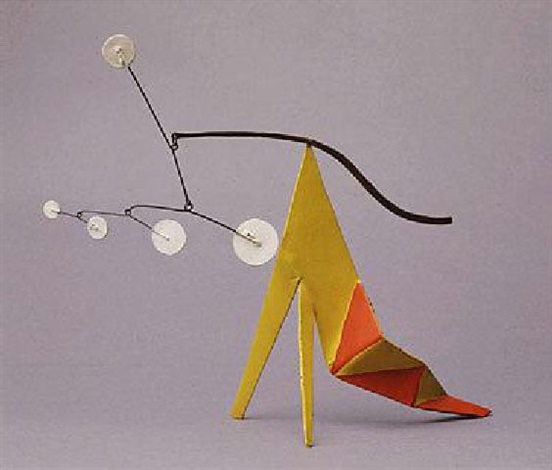 Crinkly red and yellow by Alexander Calder on artnet