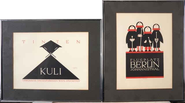 Twelve Reproductions of Posters After Julius Klinger 1876-1942 by ...