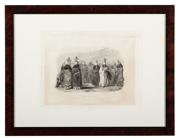 Ptihn-Tak-Ochata, Dance of the Mandan Women by Karl Bodmer on artnet